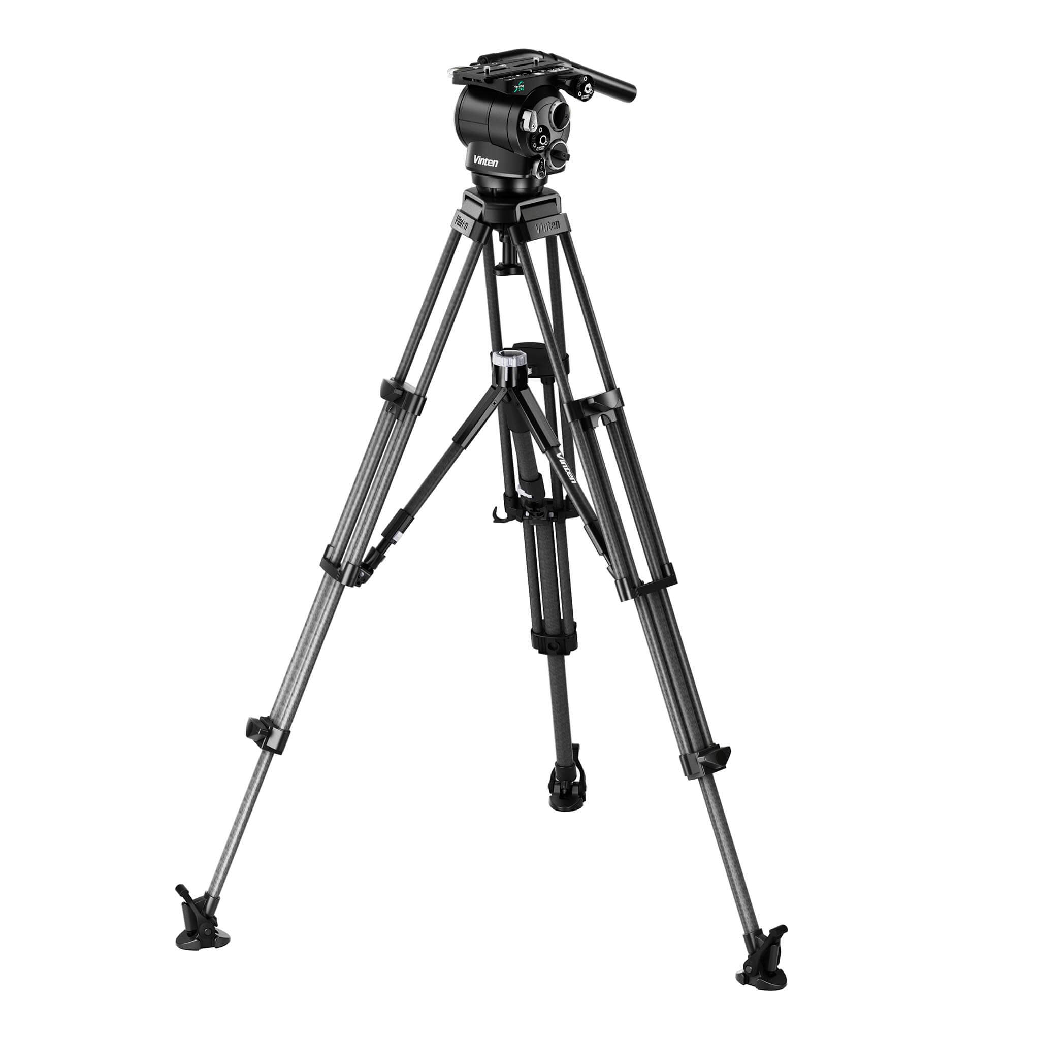 Versine 240 2-Stage ENG Carbon Fibre Pozi-Loc Tripod System with Mid ...